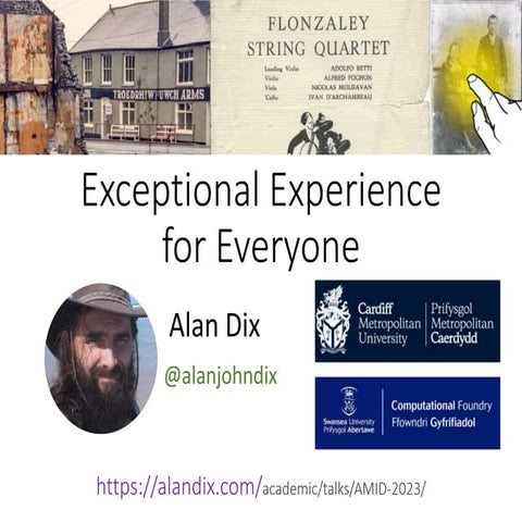 Exceptional Experiences for Everyone | PPTX