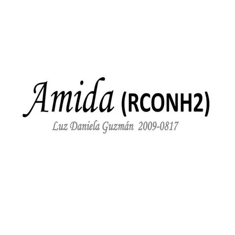 Amida (rconh2) | PPTX