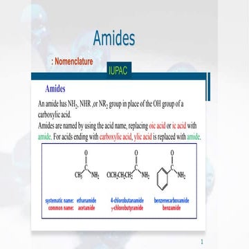 Amide Examples Amine Activation: N‐Arylamino Acid Amide Synthesis
