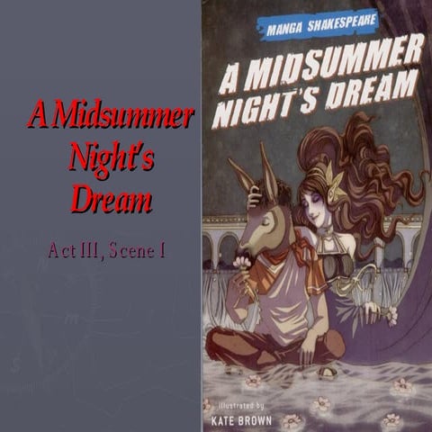 A Midsummer Night’S Dream Act Ii Ii | PPT