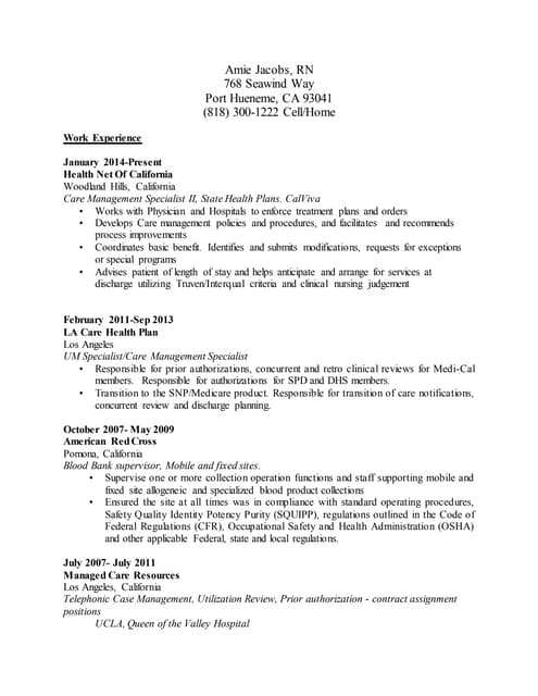 Kertz, Angie Resume | DOC | Healthcare Industry | Industries