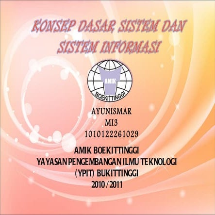 Amik boekittinggi | PPT