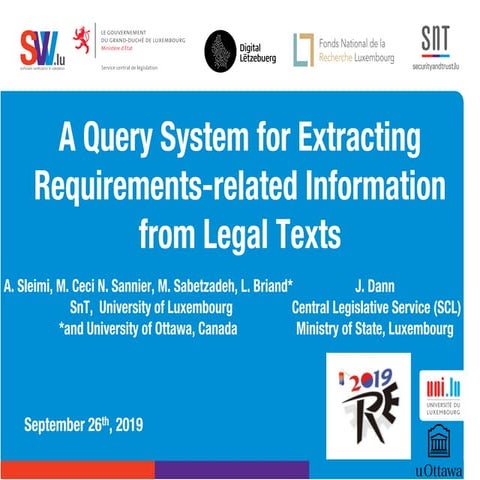 A Query System for Extracting Requirements-related Information from ...