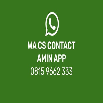 AMIN App Journey and Flow Customer Service | PPT