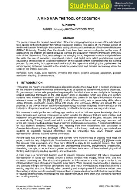 I-Think Map In Organization Of Ideas In Argumentative Writing | PDF ...