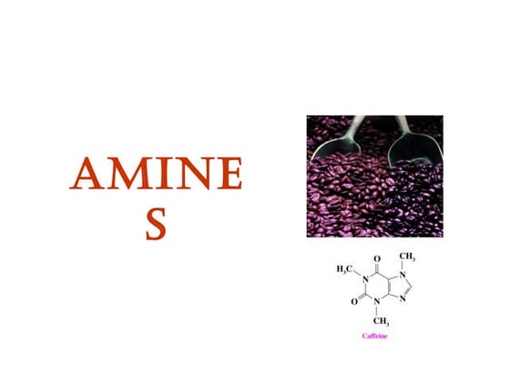 Aliphatic amines part III | PPTX