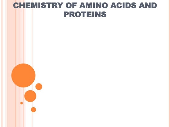 Amino acid ppt | PPT | Chemistry | Science