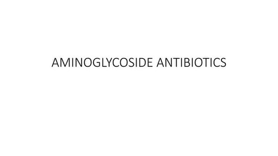 Antibiotics | PPT