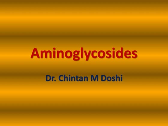 Aminoglycosides.pptx