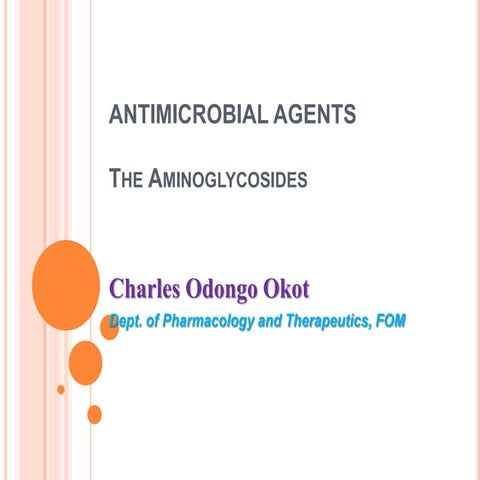 AMINOGLYCOSIDES.ppt | Pharmaceutical Drugs | Medical Health