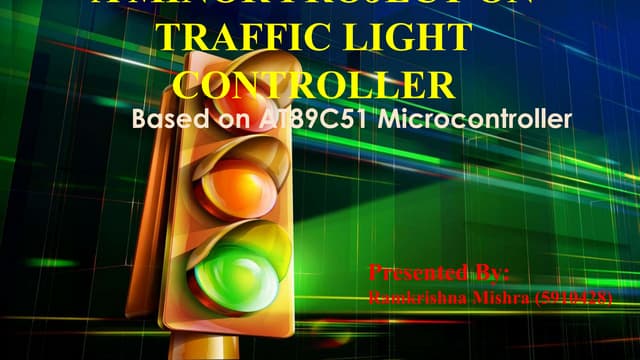 Traffic Light Control System Using 8085 Microprocessor