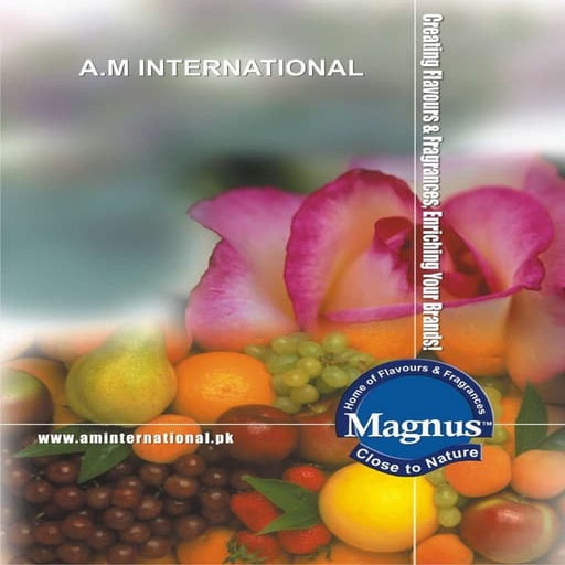 Am international - home of flavours & fragrances | PDF