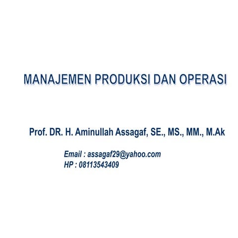 Aminullah assagaf k1 sd k14 manj oprs dan prod_2020 | PPT
