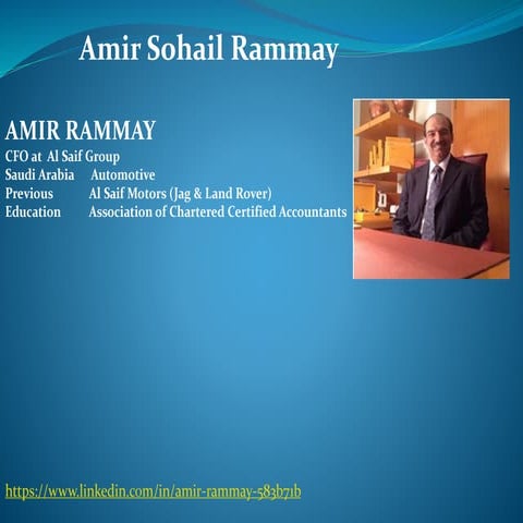 Amir Sohail Rammay | PPTX