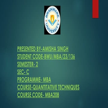 Dominance in game theory in Quantitative method pptx | PPTX | Physics | Science