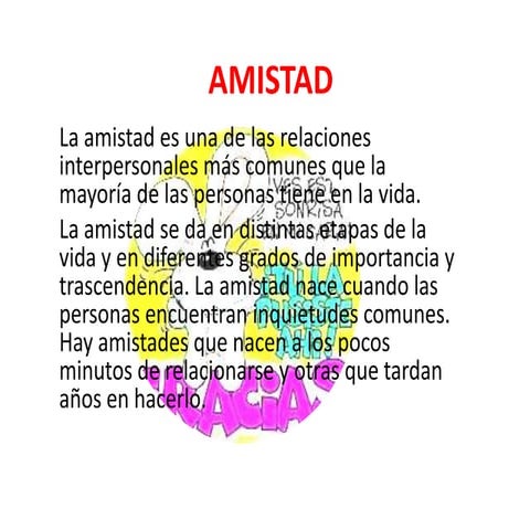 La amistad | PPT