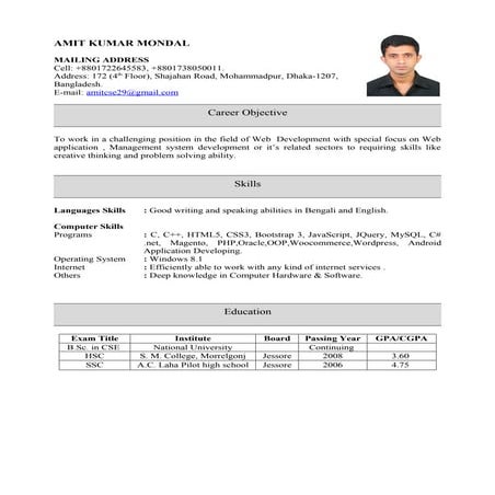 RESUME | DOCX