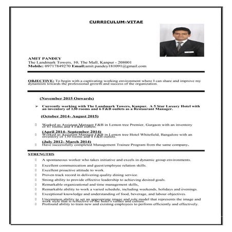 Amit cv updated | DOC