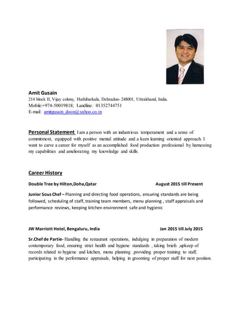 Rana Resume | DOCX | Alcoholic Beverages | Food & Drink