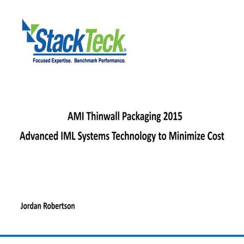 Advanced IML Systems Technology to Minimize Cost | PPTX