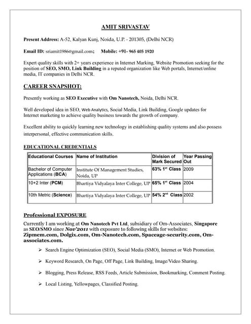 Best SEO Expert In Chittagong - Best SEO Expert In BD - Imam Uddin | Resume CV | PDF