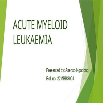 AML-1 leukemia pathology presentation.pptx