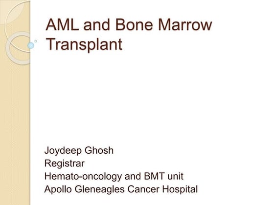 Bone marrow transplant | PPT
