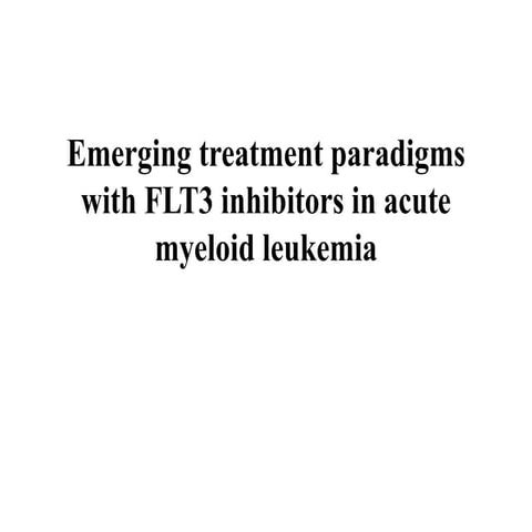Aml flt3 itd | PPTX