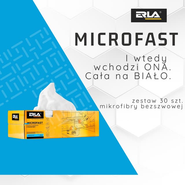 ERLA MICROFAST | Zestaw 30 ściereczek z mikrofibry | PDF