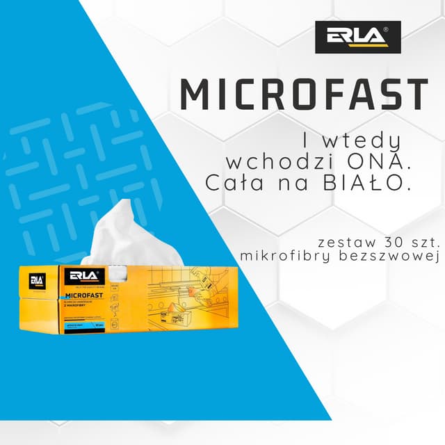 ERLA MICROFAST | Zestaw ściereczek z mikrofibry | PDF