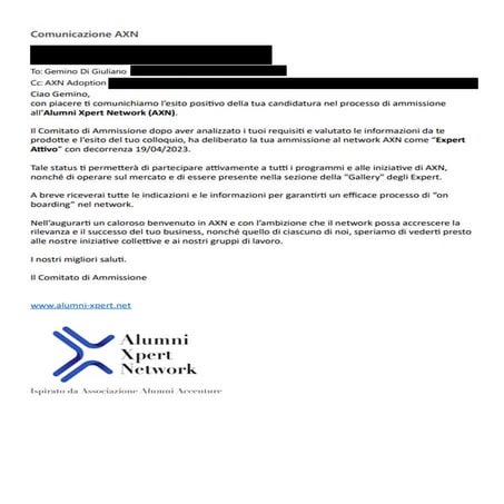 Alumni Xpert Network - Accenture | PDF