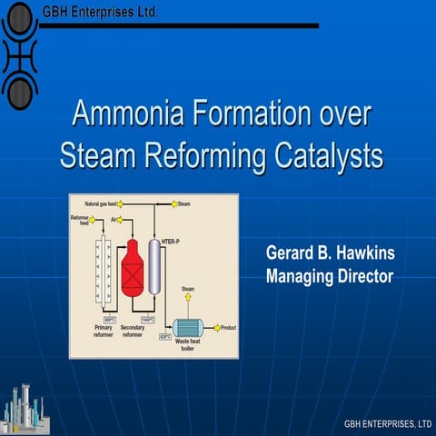 Ammonia Formation over Steam Reforming Catalysts | PDF