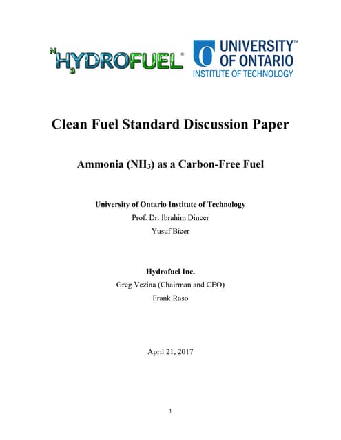 "Hydrogen Roadmap: Paving the Future of Clean Energy" | PPT
