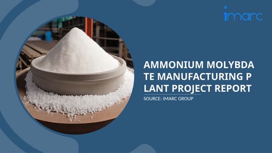 Detailed Project Report on HDPE Pipe Manufacturing Plant Setup | PPT