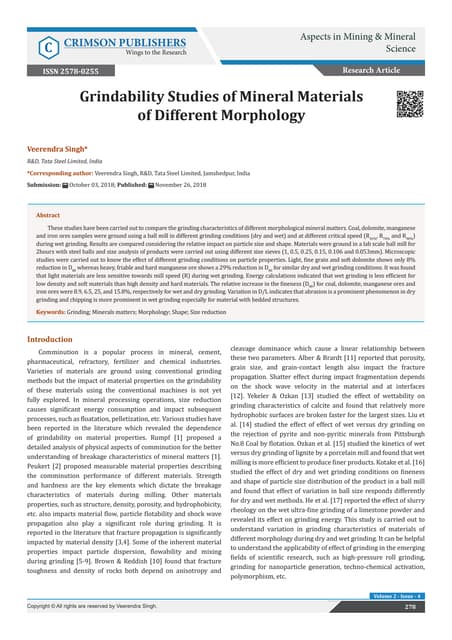 Hardgrove grindability index (HGI) | PPTX