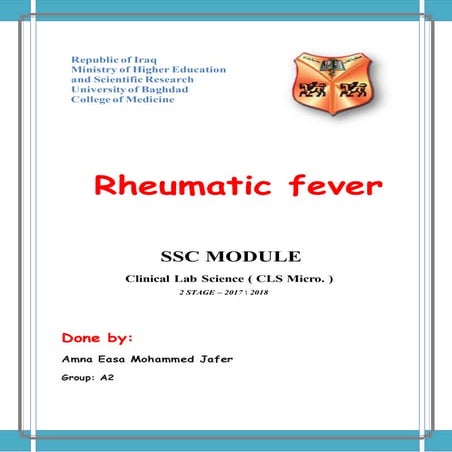 Rheumatic fever 2018 | PDF