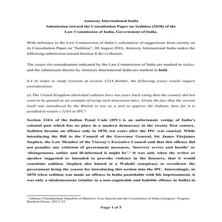 Offences against the State under Indian Penal Code | PPTX