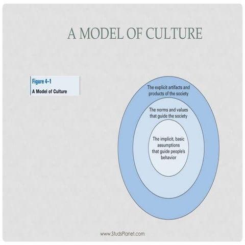 A model of culture | PPTX