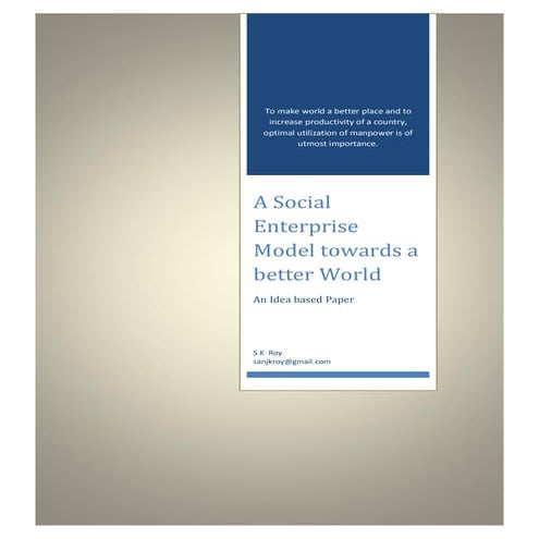 A model towards better world | PDF