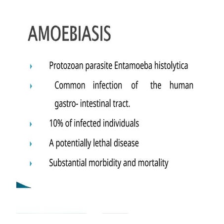 AMOEBIASIS ppt.pptx this is very important topic | PPT