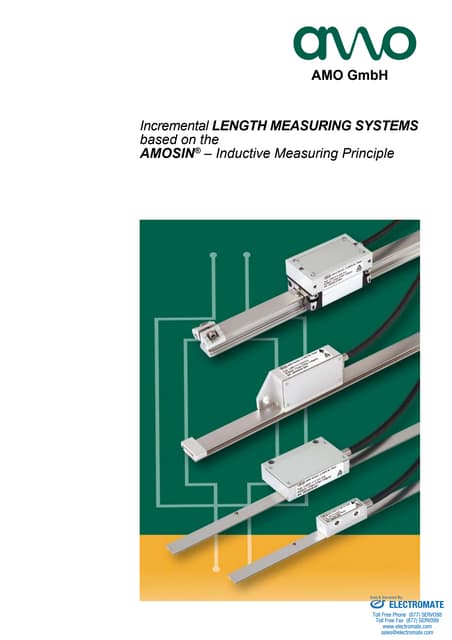 AMO Inductive Encoders LMI | PDF