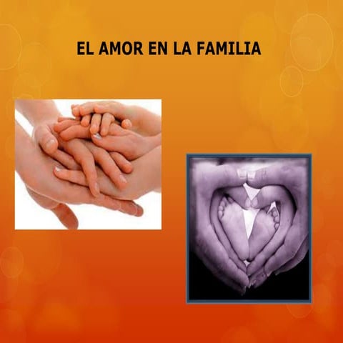 Amor de familia | PPTX
