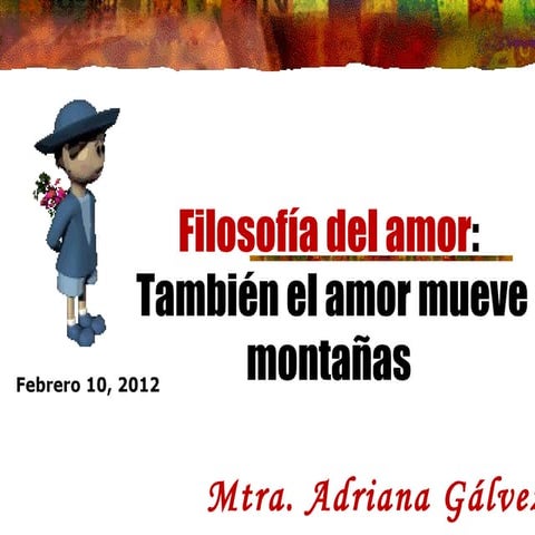 La persona y el amor | PPT