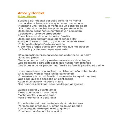 Amor y control | DOCX