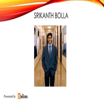 A Motivational Story Of Srikanth Bolla | PDF