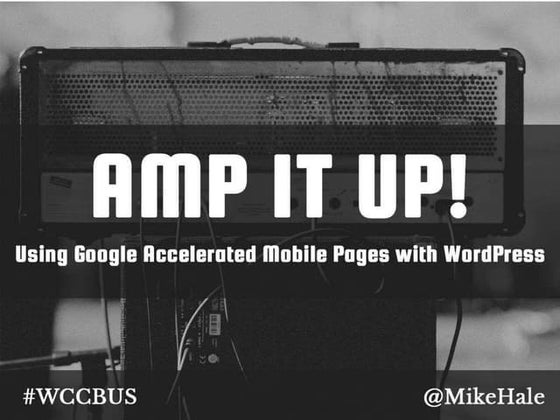 Getting amped for amp | PPT