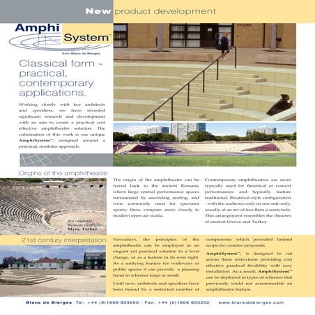 Amphi System 4pp Rev B | PDF