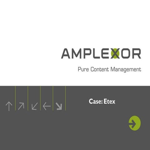 Amplexor liferay mini semar etex case | PDF