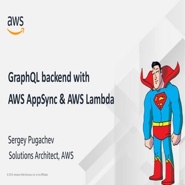 Graphql Backend With Aws Appsync And Aws Lambda Ppt 5806