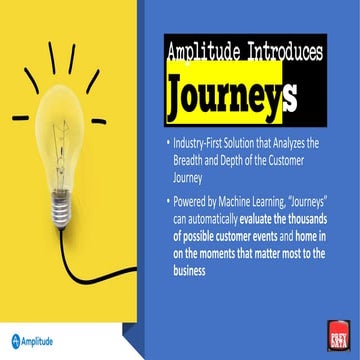 Customer journey Analytics powered by Amplitude | PDF